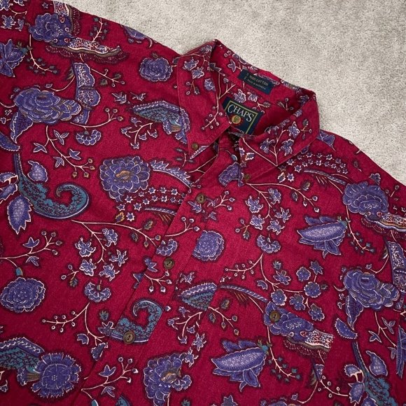 Ralph Lauren | Shirts | Vintage Chaps Ralph Lauren Shirt Mens Size Xl ...